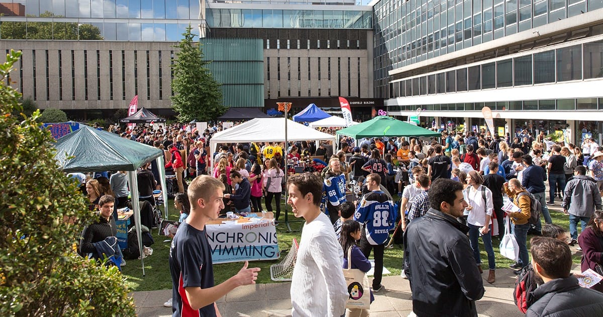 A fresher Fresher’s Fair perspective